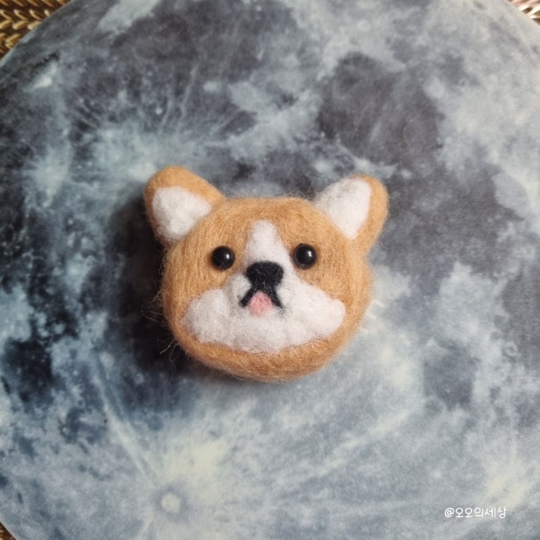 다이소 양모펠트 Diy 강아지 키링 만들기 단돈 천원 초보자 실패안함 네이버 블로그