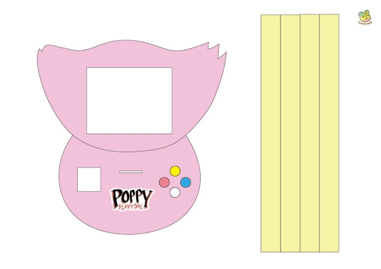 파피플레이타임 종이게임기 만들기! DIY Poppy Playtime paper game machine : 네이버 블로그