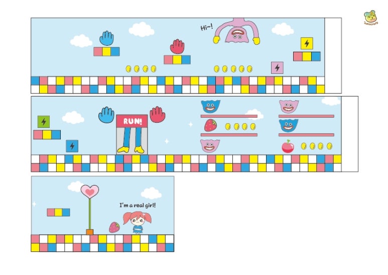 파피플레이타임 종이게임기 만들기! DIY Poppy Playtime paper game machine : 네이버 블로그