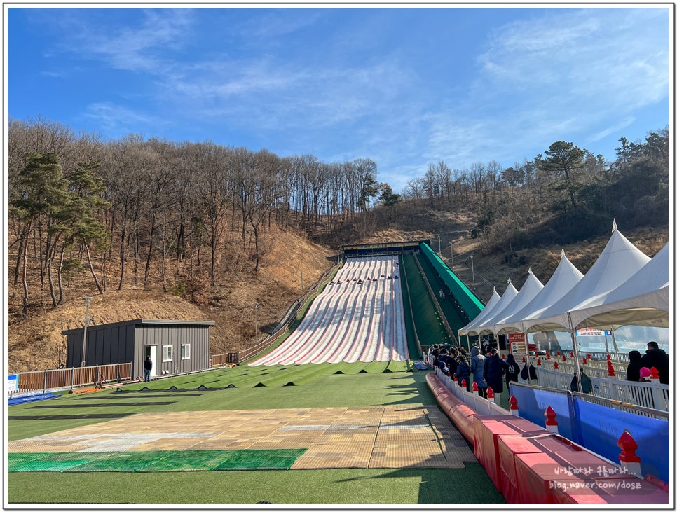 칠곡보 사계절썰매장 완전신나는 대구근교 여행 왜관 가볼만한곳 네이버 블로그