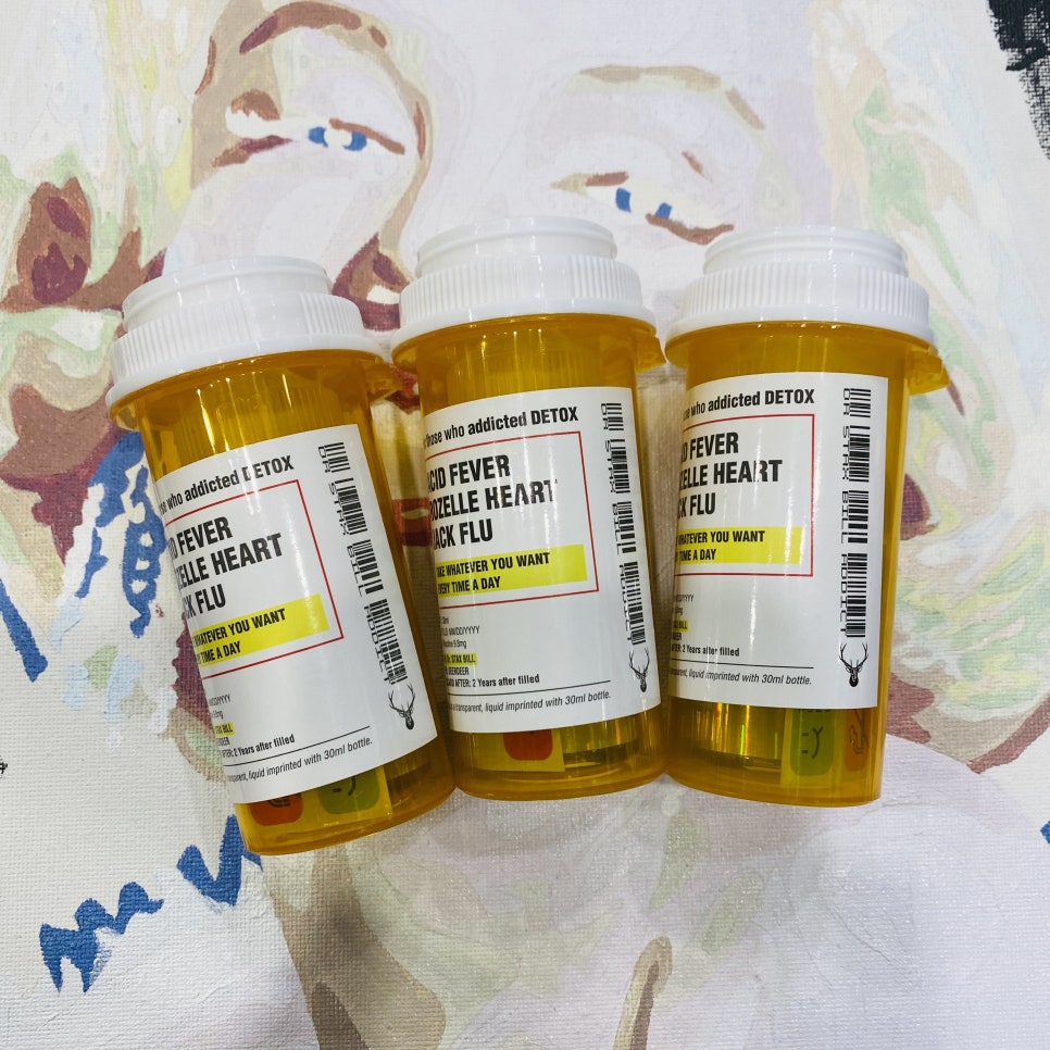 합정전자담배 에딕트 잭플루 에시드피버 로젤하트 사슴사슴x빌스택스 시원달달 과일맛액상 3종 입호흡 액상 추천