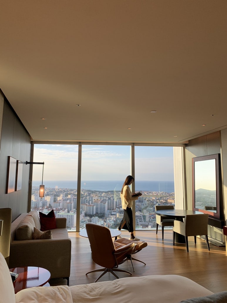 제주여행.1 그랜드하얏트 제주 킹룸 오션뷰 & 수영장 : 네이버 블로그