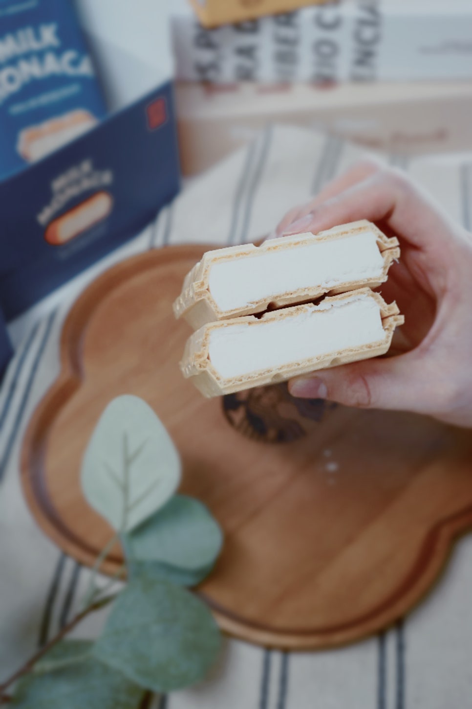 라라스윗 생우유 모나카 맛있는 저칼로리 아이스크림 건강한 아이스크림 네이버 블로그