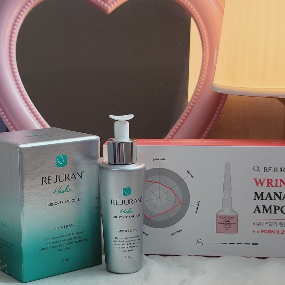 주름개선 리쥬란 힐러 턴오버 앰플/링클 앰플 사용 후기 : 네이버 블로그