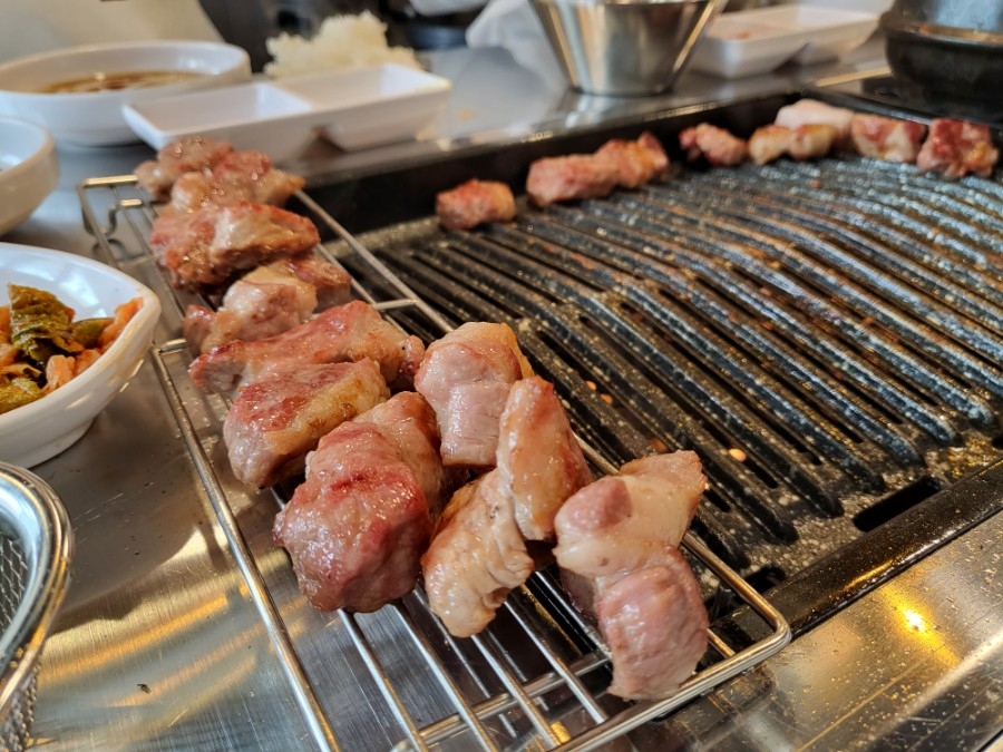 일원동 먹자골목 삼겹살 맛집 일언주먹고기 네이버 블로그