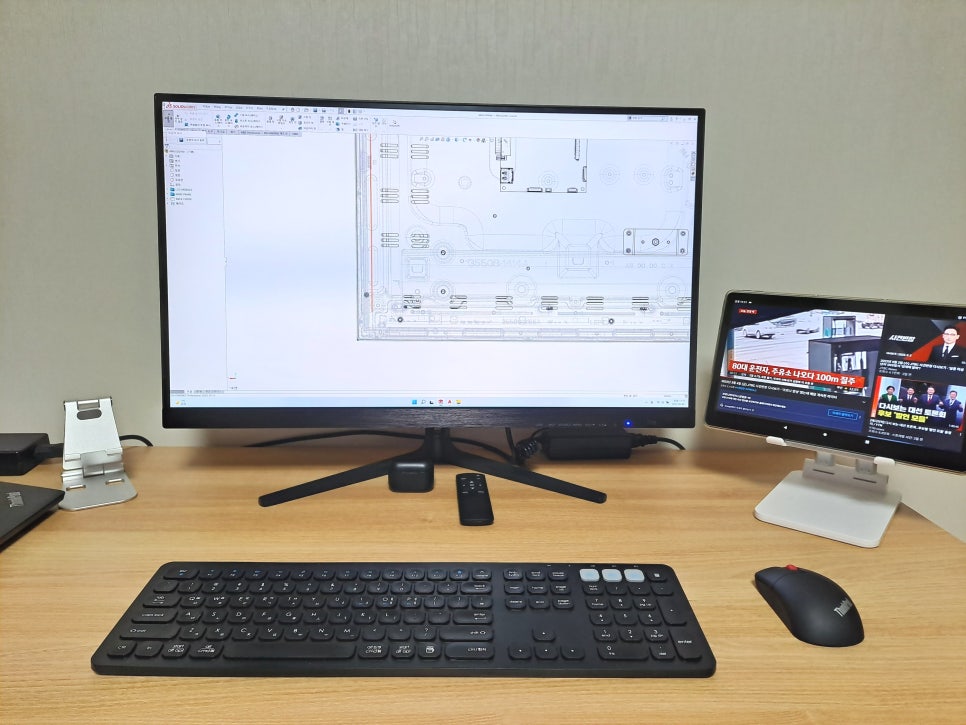 가성비 27인치 모니터 엠텍코리아 ViewSys Q2720 블랙 IPS QHD 75Hz 모니터 추천 : 네이버 블로그