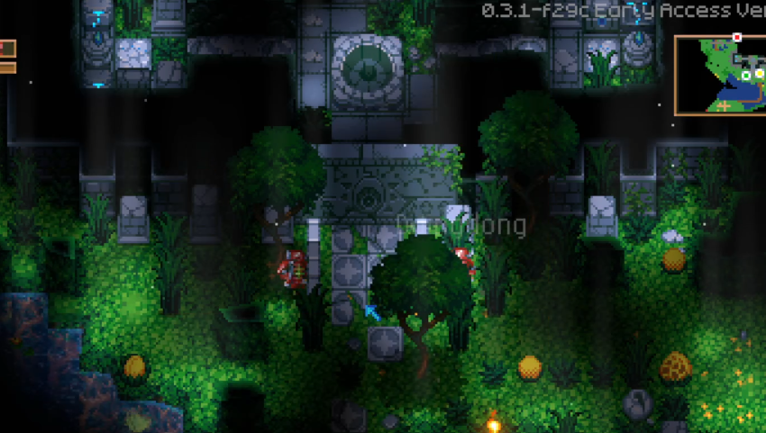 코어키퍼(Core Keeper) | 스팀 코어키퍼 공략 #9 정글 바이옴 파밍 가이드, 숨겨진 신전, 전설 무기(Rune ...