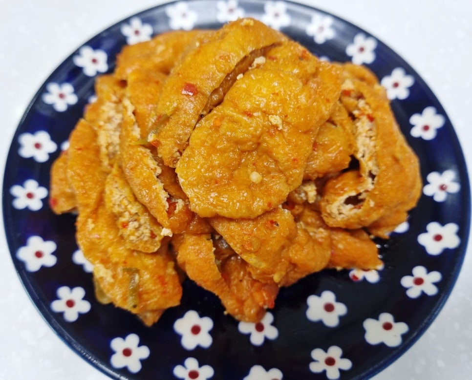 유부조림 유부토마토 조림 : 네이버 블로그