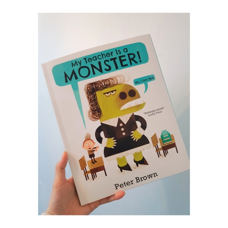 엄마품 영어그림책 영어그림책추천 My teacher is a monster! 선생님은 몬스터 : 네이버 블로그