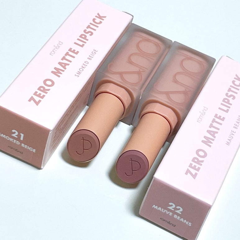 롬앤 제로 매트 립스틱 New Color💄 21 스모크드베이지” And 22 모브로즈” 네이버 블로그