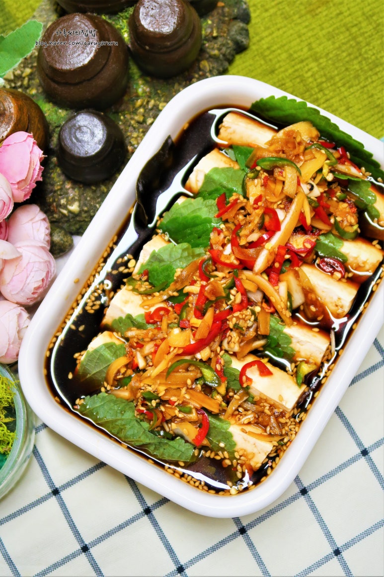 간장 깻잎장아찌 만드는 법 두부장아찌 깻잎절임 요리 네이버 블로그