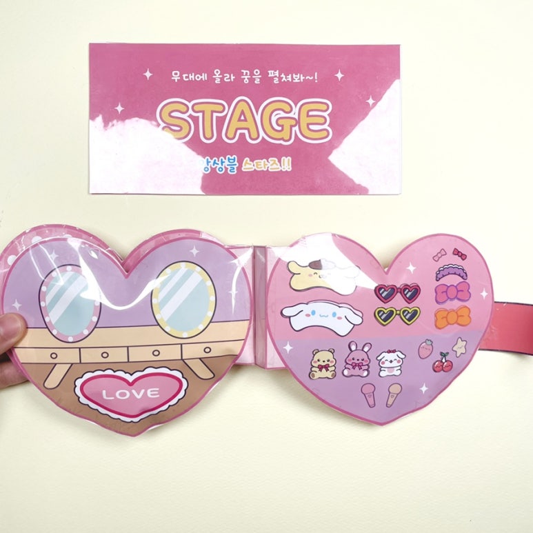 🎤아이돌 스타가 된 쿠로미 산리오 앙상블스타즈 스퀴시북 만들기 Diy Idol Star Kuromi Ensemble