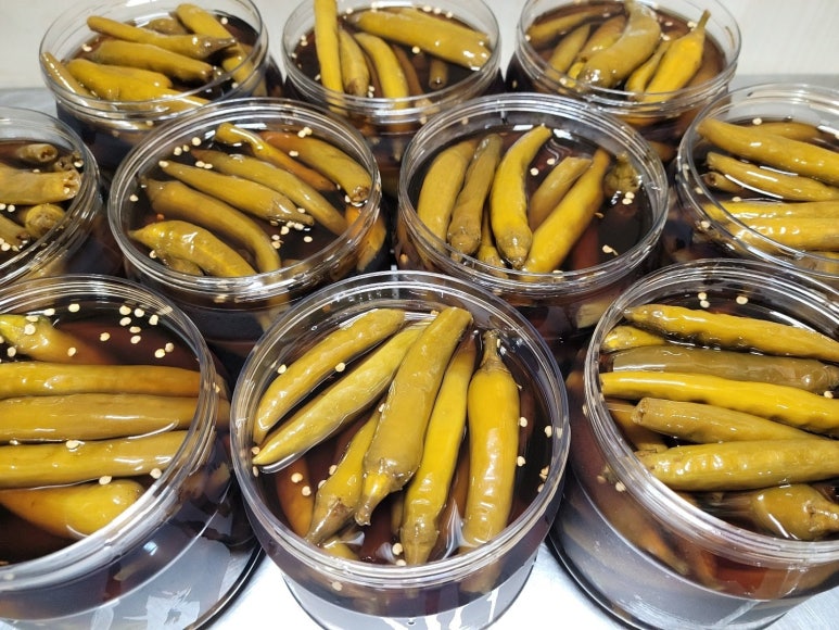 청양고추간장장아찌 통마늘장아찌 통무화과정과 사하구반찬하단반찬부산수제먹거리봄날수제반찬부산수제반찬 봄날달콤