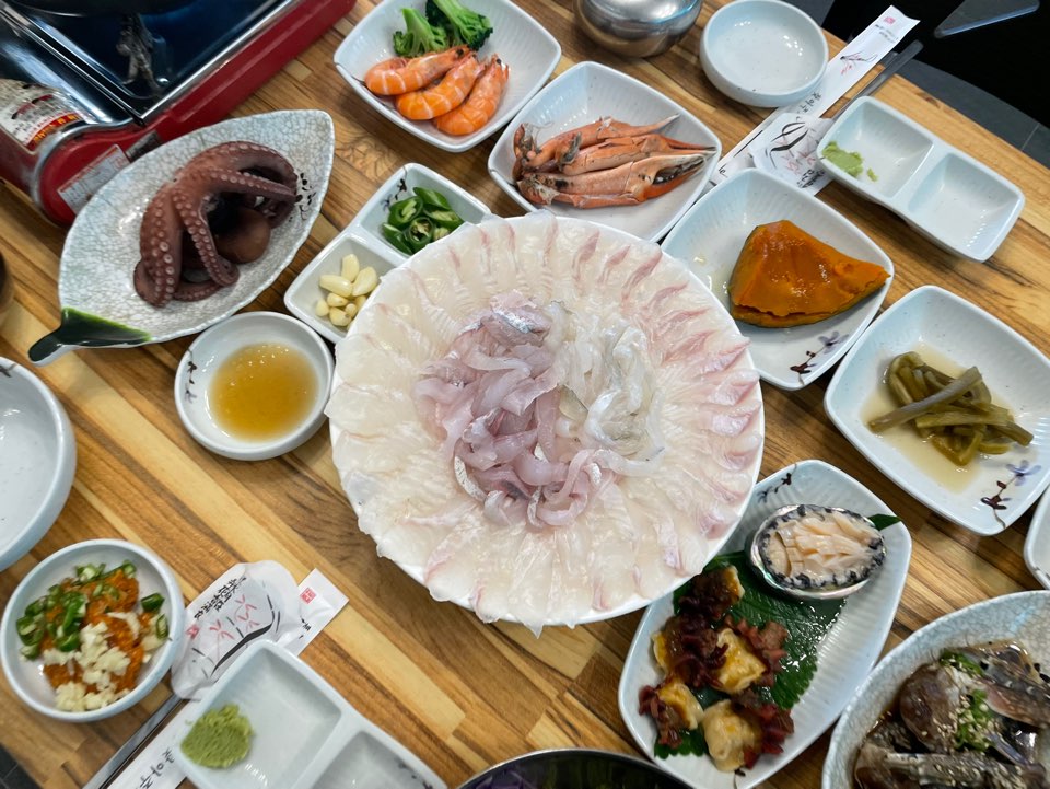 거제맛집 장목면 횟집 자연산 회와 스끼다시 푸짐한 소나무횟집 네이버 블로그