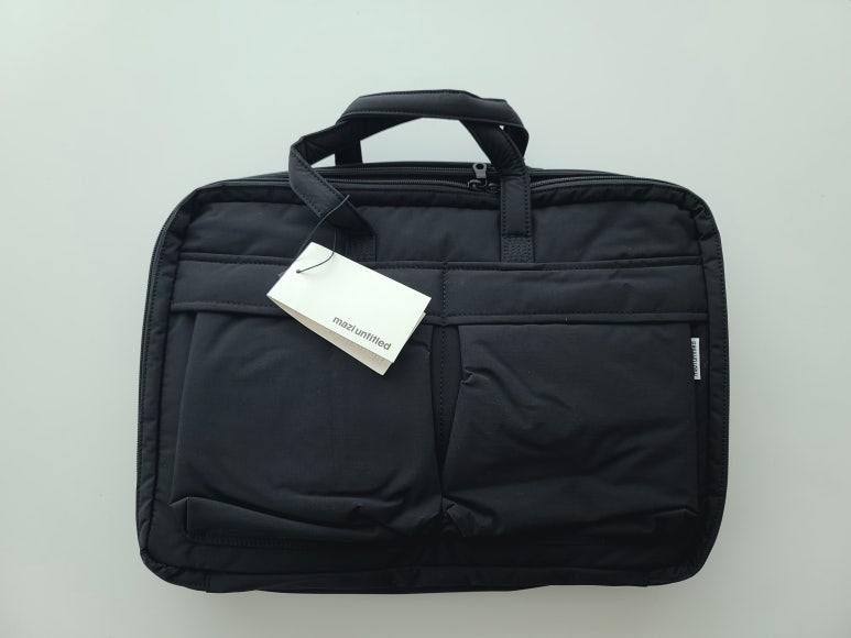 [내돈내산] 마지언타이틀 가방 am bag02 (black) 29cm구매 노트북가방 들고다니기좋은가방 가벼움 : 네이버 블로그