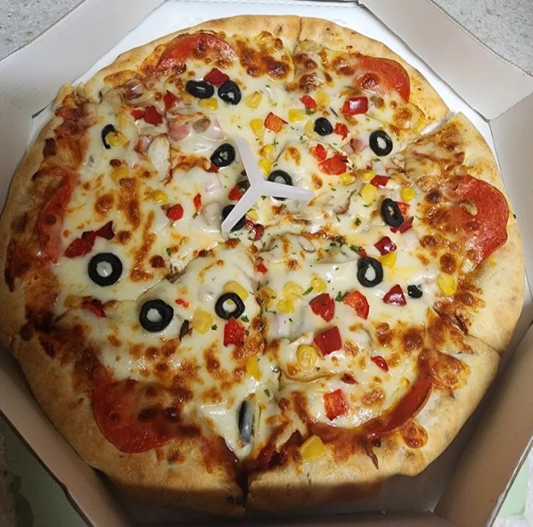 피굽남피자 콤비네이션 피자 주문 : 네이버 블로그