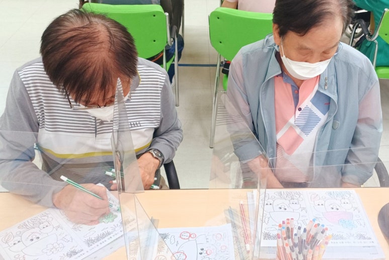 장위동요양보호사돌곶이데이케어 인지활동틀린 그림 찾기 네이버 블로그