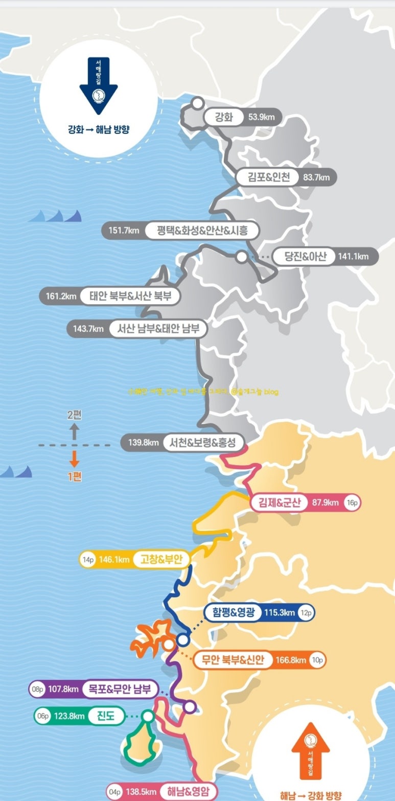 전남 해남 가볼만한곳 서해랑길 출발지 코리아둘레길 서해랑길 해남구간 1코스 땅끝탑 ~ 송지면사무소 네이버 블로그
