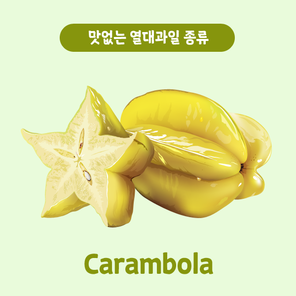 열대과일 종류 및 영어로 표현 정리 네이버 블로그