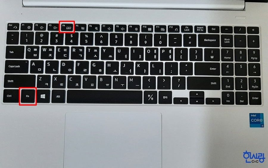 삼성 노트북 Hdmi 케이블로 외부 디스플레이 연결해서 사용하기 네이버 블로그