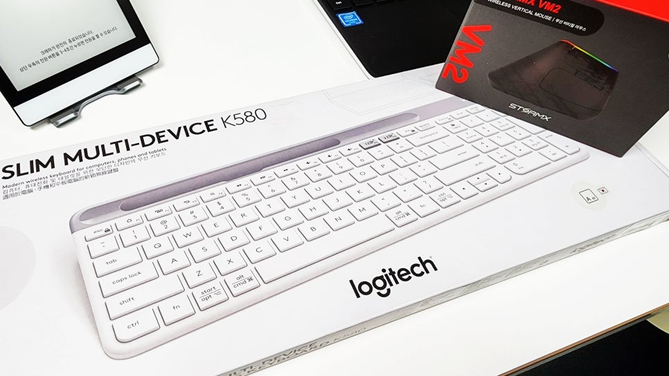 로지텍 무선키보드 K580 내돈 으로 사고 쓰는 리뷰 : 네이버 블로그