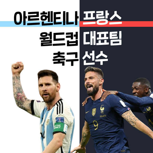 아르헨티나 프랑스 축구 국가대표 월드컵 대표팀 국대 명단축구선수 라인업 등번호 네이버 블로그