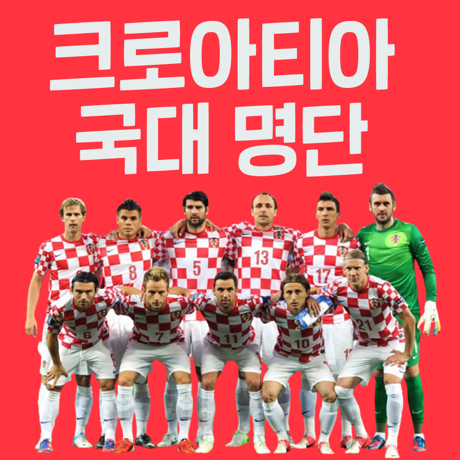 크로아티아 축구 국가대표 월드컵 대표팀 국대 명단축구선수 라인업 등번호 선수단 이름 치 네이버 블로그