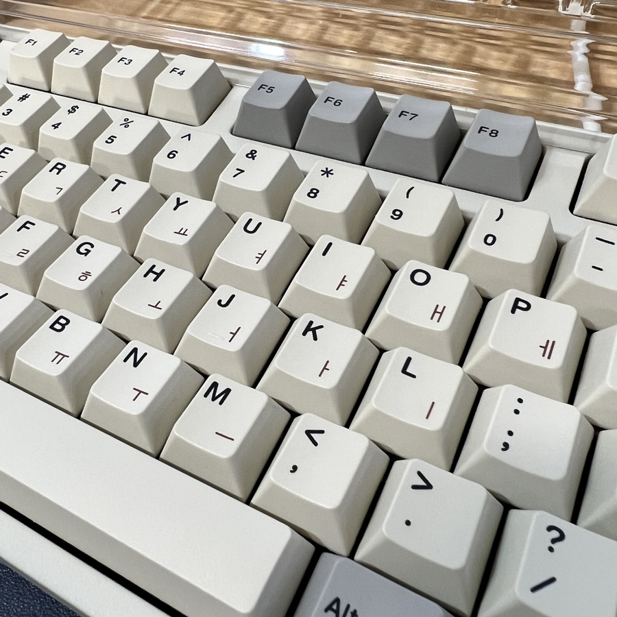 [키보드] 엠스톤글로벌 mStone Groove F 풀윤활 라이트그레이 (저소음 코랄축, 38g) : 네이버 블로그