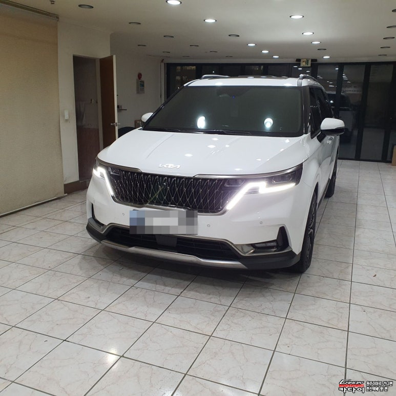 카니발 KA4 유리막 코팅 작업[원주LED튜닝샵 카다이] : 네이버 블로그