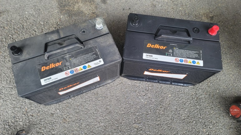 김해율하 대한민국1% 렉스턴 배터리! 델코 DF90R 밧데리 교체 후기 : 네이버 블로그