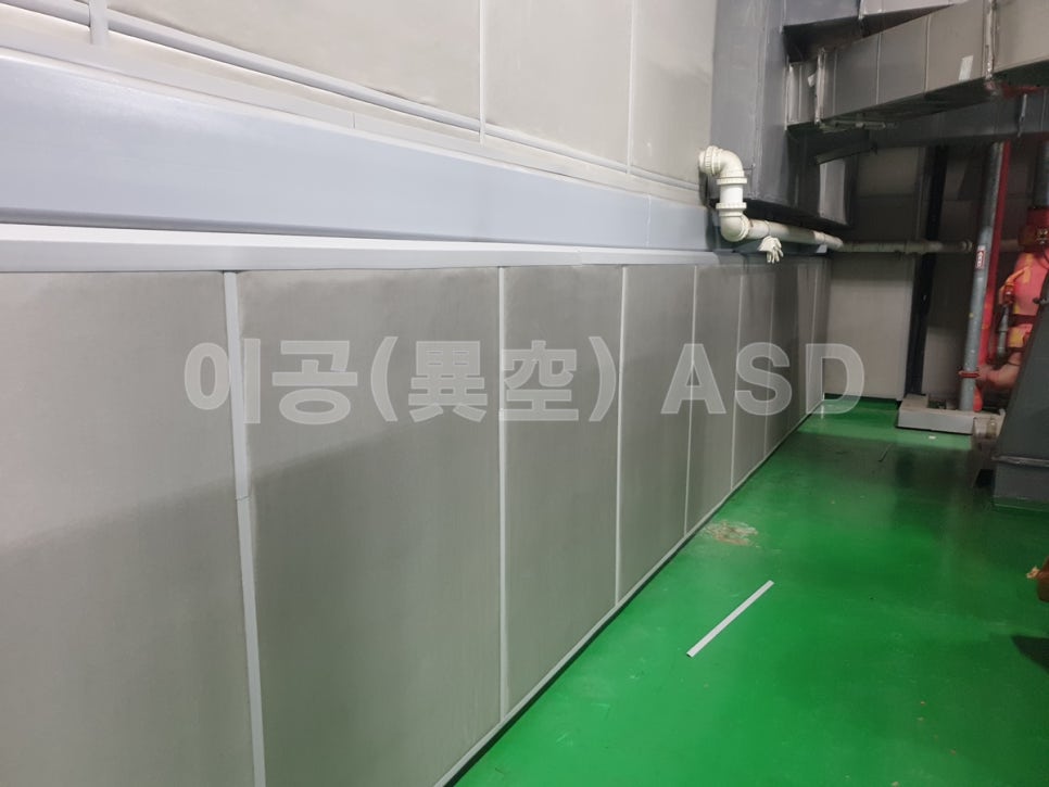 공조실 기계실 방음공사 공장 그라스크로스 보일러실 인천 송림동 체육관 흡음 방음 공사 네이버 블로그