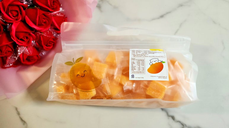 오늘과일 망고퓨레 마하차녹 망고젤리 맛있게 냠냠 네이버 블로그