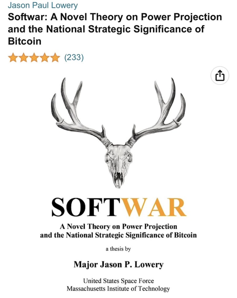 [ Jason Lowery ] 소프트워 : 권력 투영과 비트코인의 국가적 전략적 중요성에 대한 새로운 이론 : 네이버 블로그