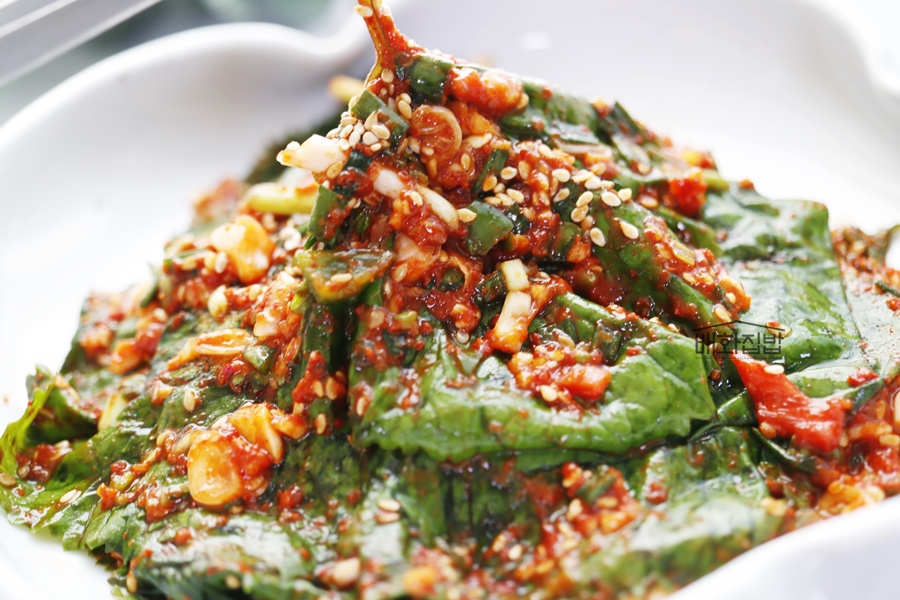 곰취나물 곰취김치 만드는법 별미 김치양념 곰취 요리 먹는법 봄나물 반찬 종류 : 네이버 블로그