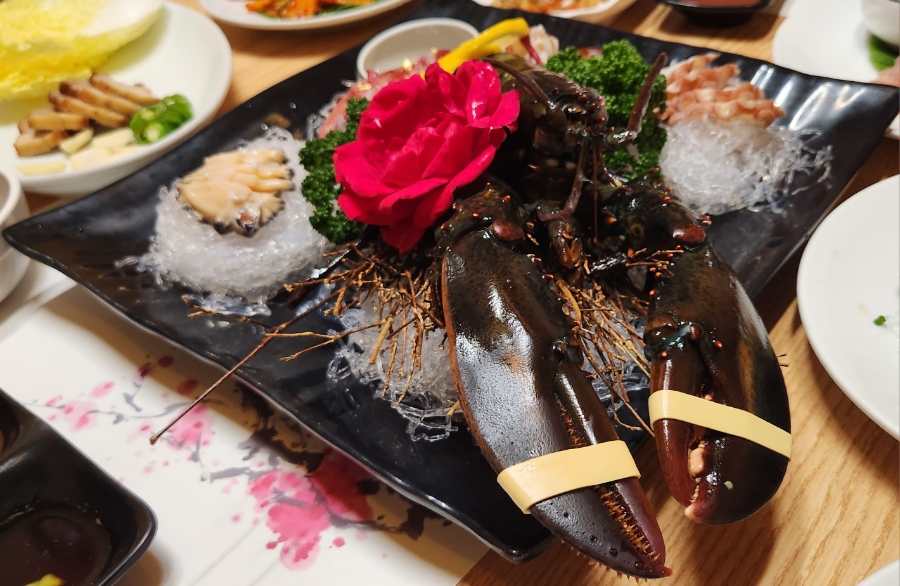광주첨단 한정식맛집 남도길 A코스 랍스터회 및 코스요리 기념일 식사 네이버 블로그