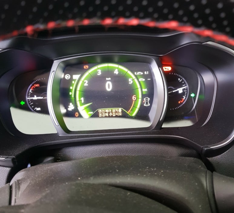 QM6 계기판경고등 '엔진제어장치를점검해주십시오' 로케트 배터리 GB57820 스패너경고등 엔진부조 시동불량 : 네이버 블로그