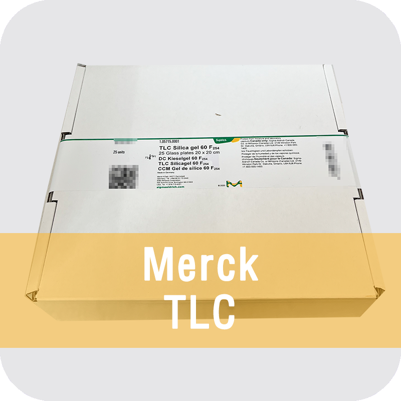 [ Merck ] 1.05715.0001 (TLC Silica Gel 60 F254 25 Glass plates 20 x ...