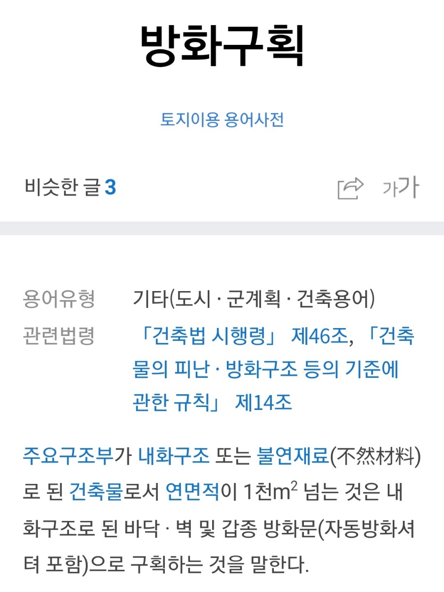 덕트의 방화구획과 방화댐퍼 네이버 블로그