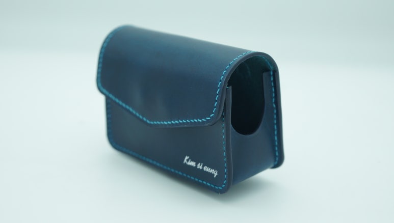 R2G MATE PRO 골프 레이저 거리 측정기 가죽 케이스, 파우치 주문 제작 By Sonmade, 손메이드 #739 ...