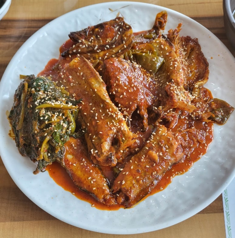진영 맛집 명태 어장 진영점 모닝글로리 무한리필 밑반찬 네이버 블로그