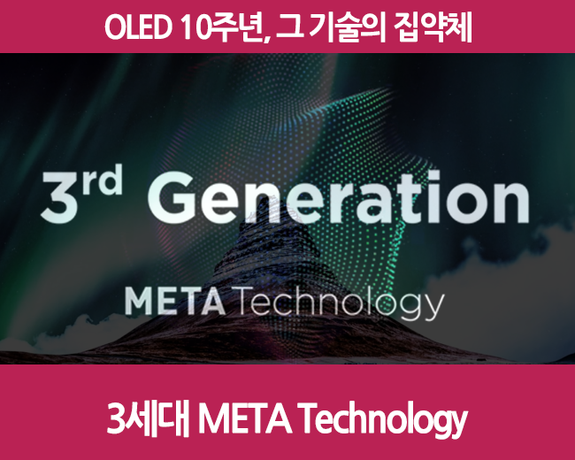 LG디스플레이 OLED 10년의 역사와 그 압축, 3세대 META Technology : 네이버 블로그