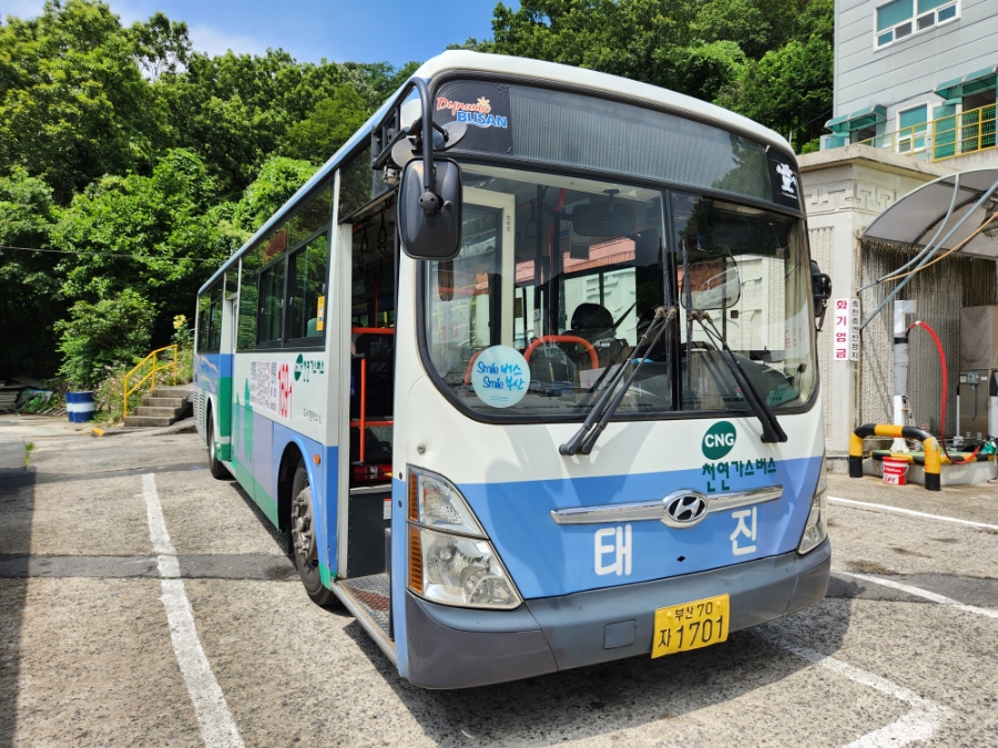 부산 시내버스 태진여객 169-1번 1701호 : 네이버 블로그