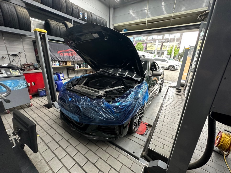 BMW G23 440i + ROWE Racing 합성엔진오일 교환 + 수원 로베 엔진오일 + 수원bmw 엔진오일 : 네이버 블로그