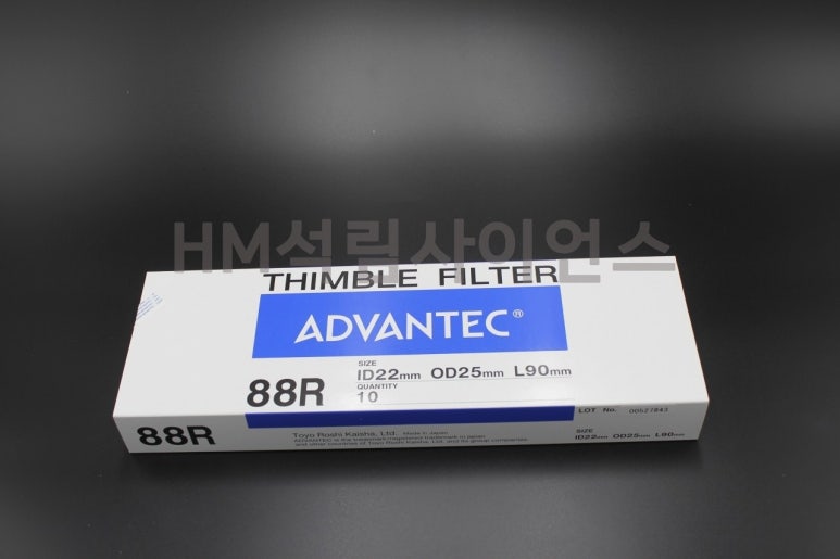 Thimble Filter(팀블필터,원통여과지,Advantec) MN=Macherey Nagel),Advantec공식협력업체, 추출실험,속슬렛 추출장치,Soxhlet장치 ...