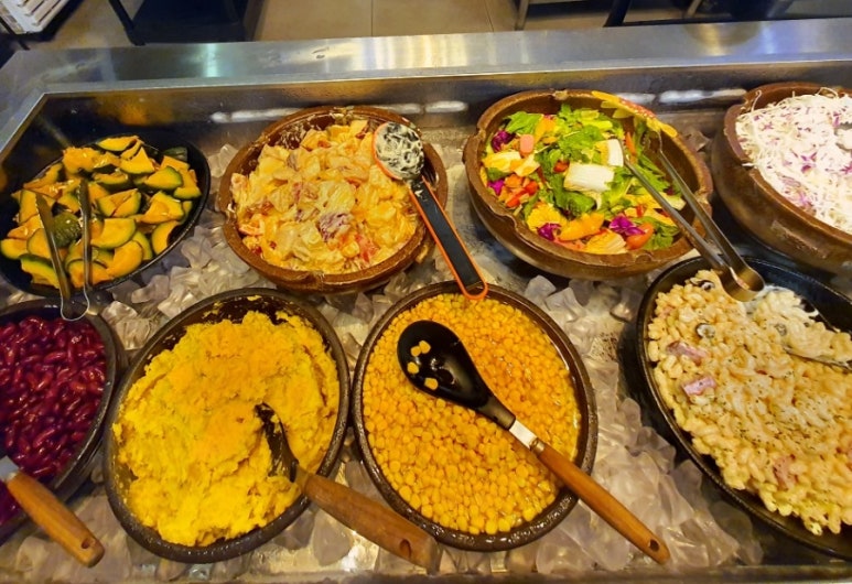 화순 맛집 샐러드바도 있어 푸짐한 광주 근교 도곡애 떡갈비 : 네이버 블로그