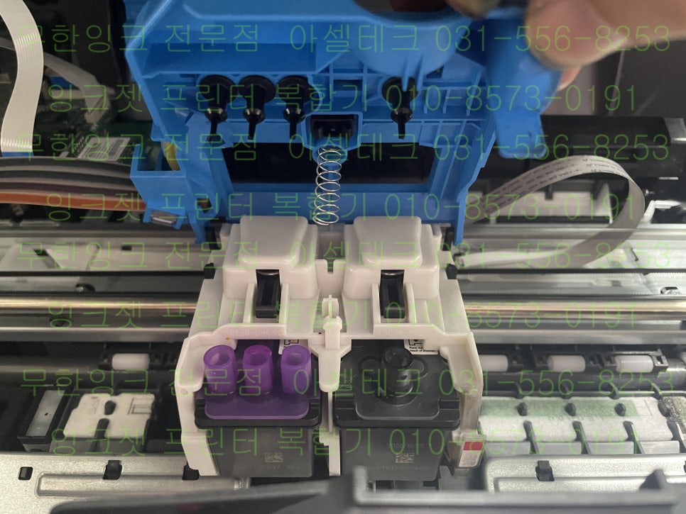 삼성 SL-T1670W 잉크 막힘 헤드 노즐 잉크 공급라인 수리 [다산동 다산 신도시 프린터 복합기 as 수리] : 네이버 블로그