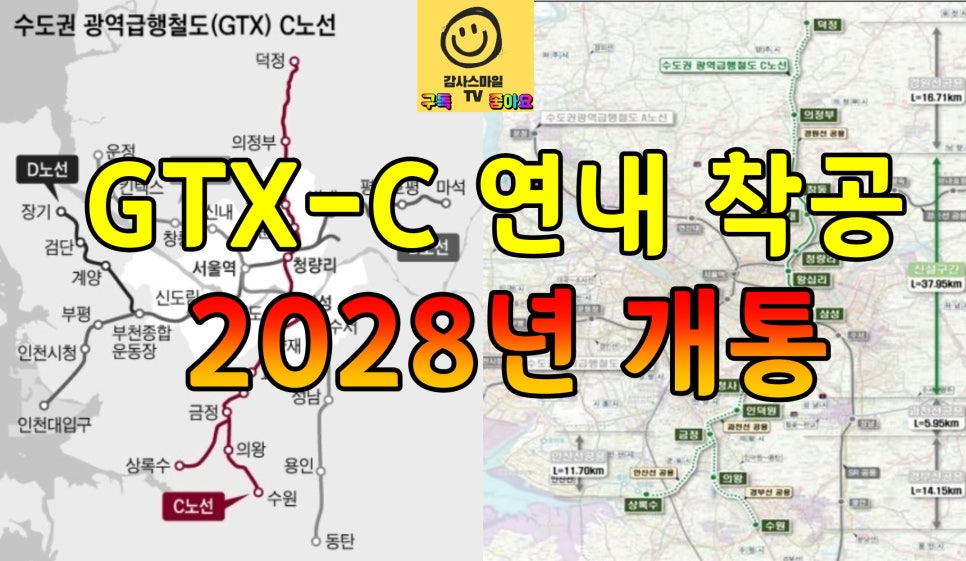 “수원역서 삼성역까지 27분”... GTX-C 연내 착공, 2028년 개통(고양은평선 용역 일시정지) : 네이버 블로그