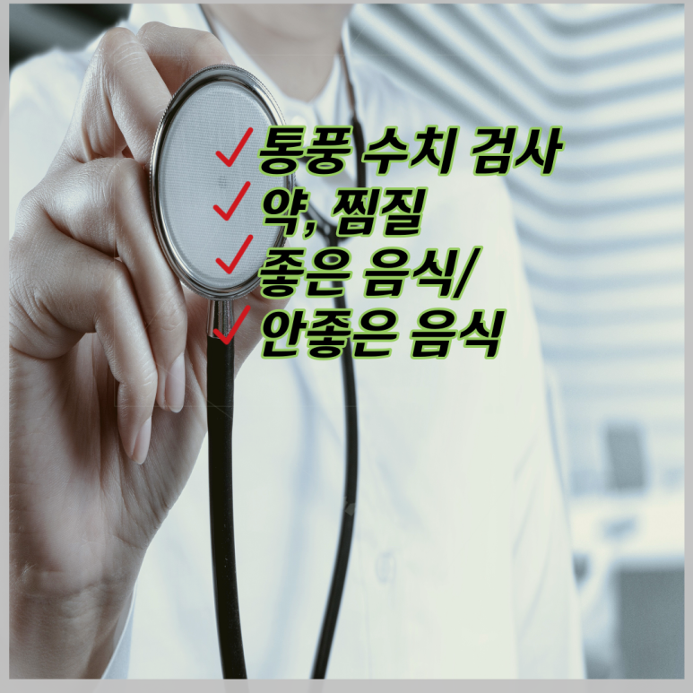 통풍 요산 수치 검사 치료 약 찜질 통풍에 좋은 음식 안좋은 음식 네이버 블로그