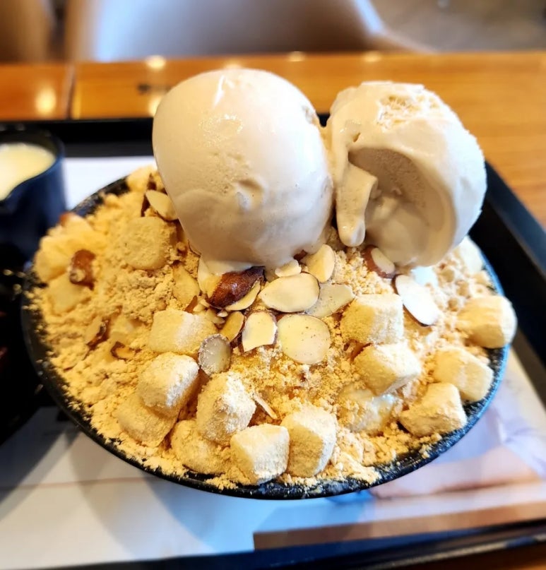 설빙 광명소하점ㅣ설빙 신메뉴 인절미아이스크림설빙 내돈내산 후기ㅣ주차 네이버 블로그