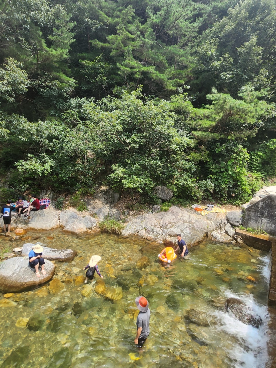경기도 양평 계곡 경기도 수심깊은 계곡 추천 양평 사나사 계곡 후기 및 주차 취사는 안되지만 어른 물놀이 가능한 계곡